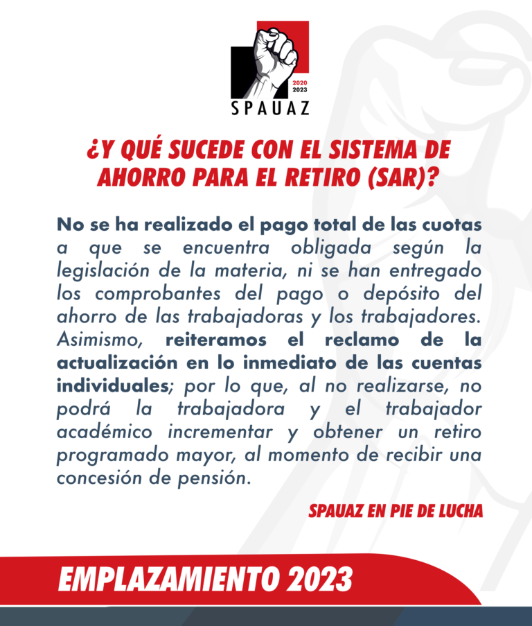 ¿Y qué sucede con el Sistema de Ahorro para el Retiro (SAR ...